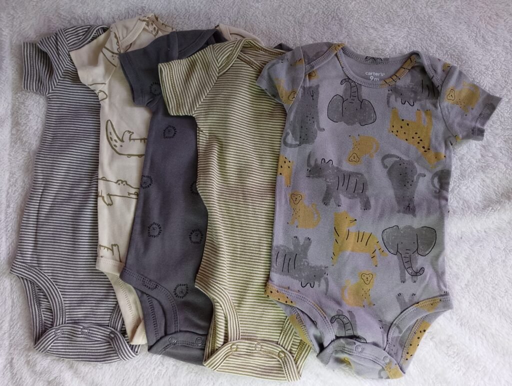 Set de 5 mamelucos – Crece Conmigo